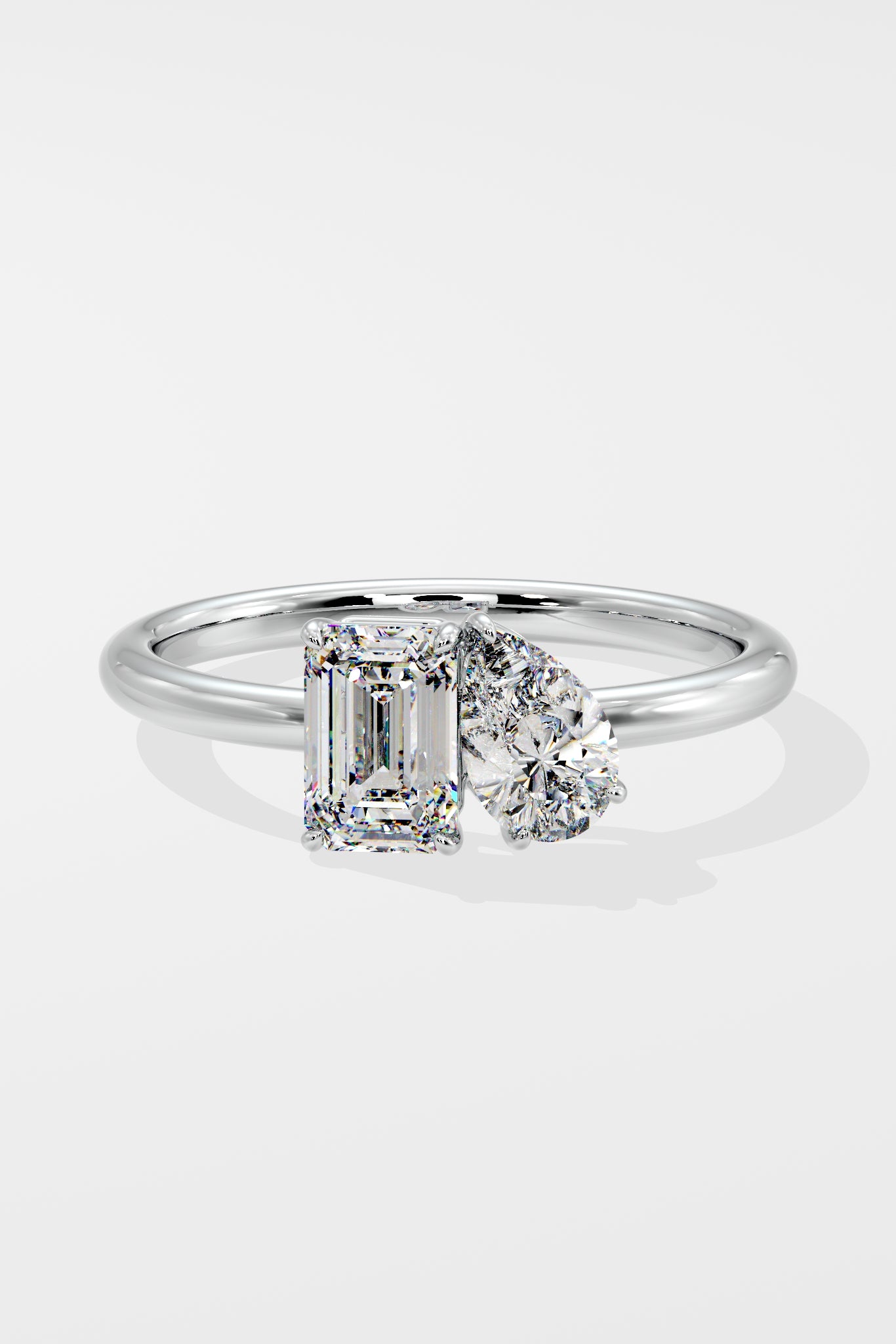 Duo Diamond Ring – Lustr Diamonds